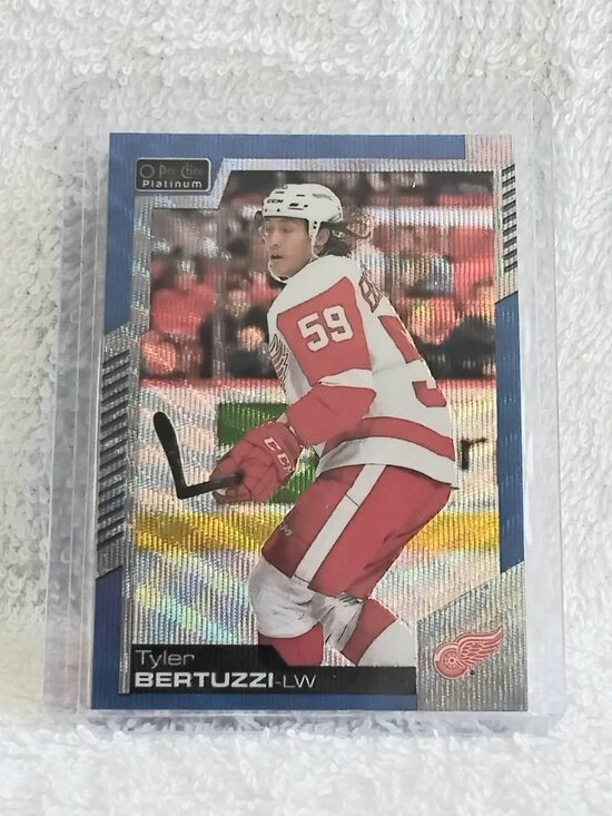 NHL | Toys | 52 Mint 20202 Opc Platinum Tyler Bertuzzi Blue Surge Nhl ...